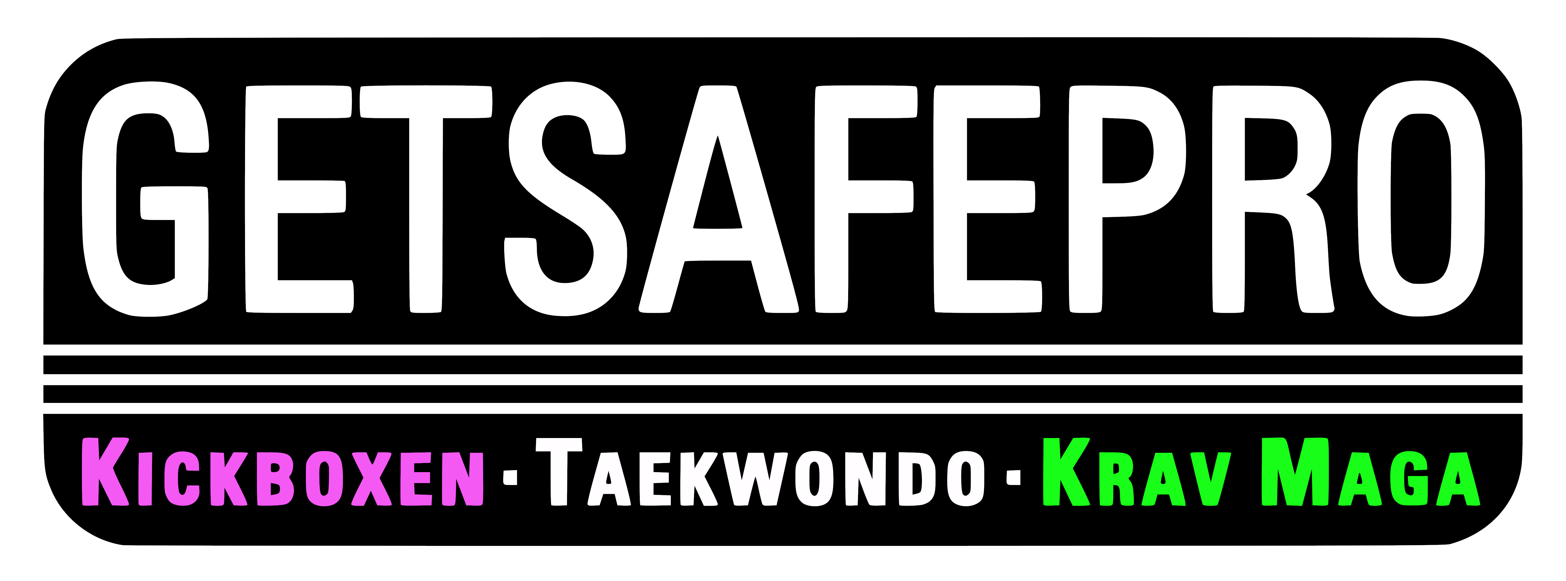 GETSAFEpro Fitness Boxen Kickboxen Taekwondo Krav Maga Team